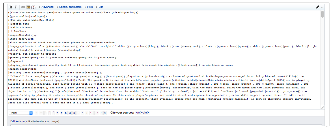 Wikipedia Editor - Interprose